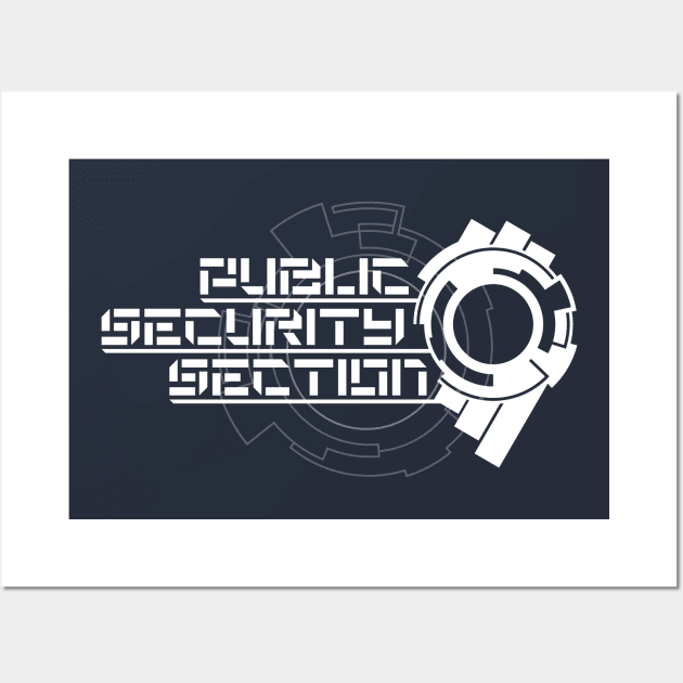 Public Security Section 9 - Ghost In The Shell - Posters and Art Prints | TeePublic